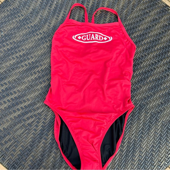 Swim | Guard One Piece Bathing Suite With Open Back | Poshmark